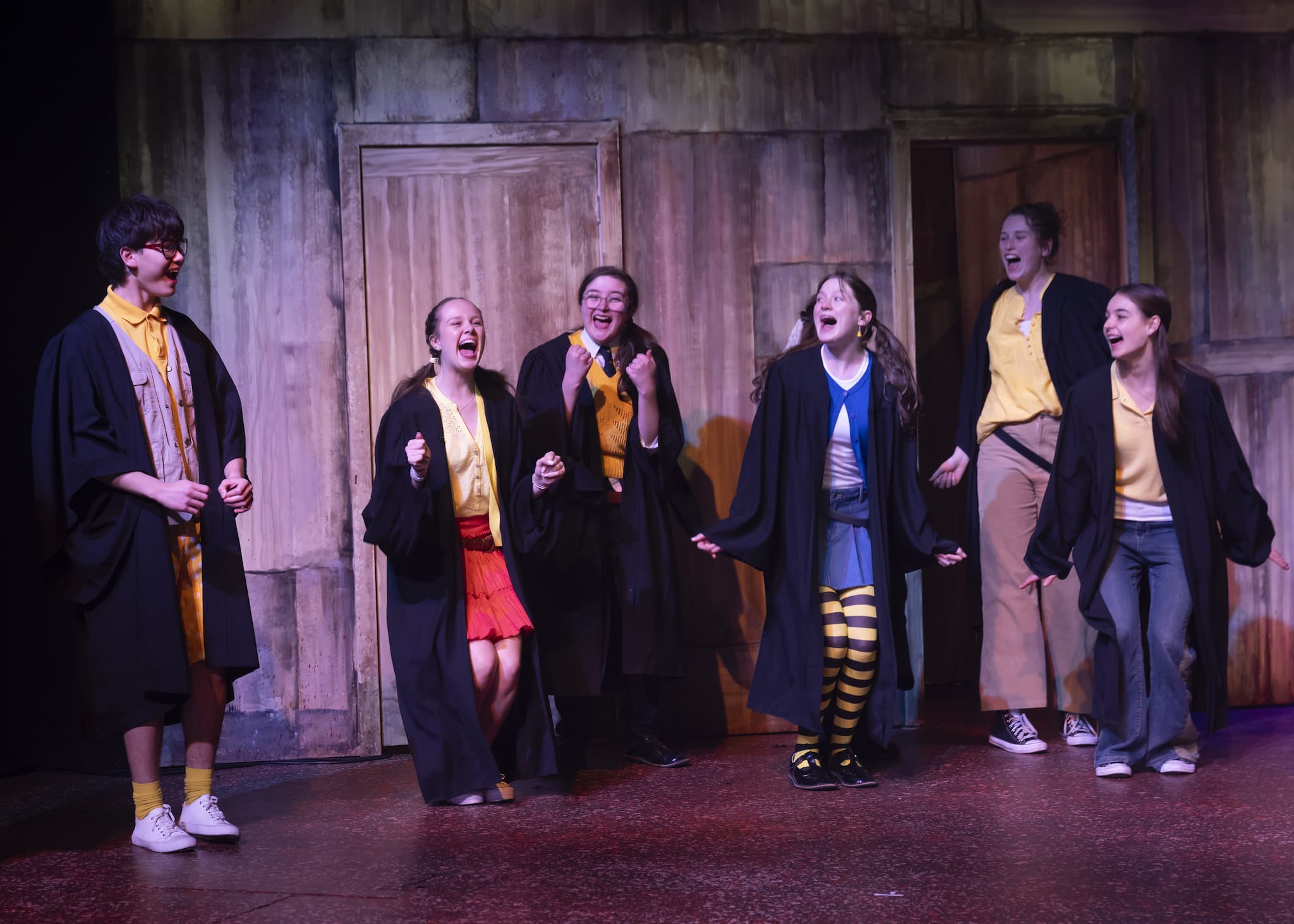 Puffs: The Senior School play photo… | Carey Baptist Grammar School